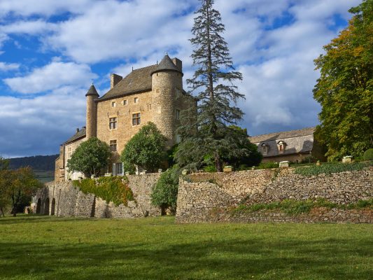 Chateau de Ressouches à Chanac , Lozère – Bernard Galeron